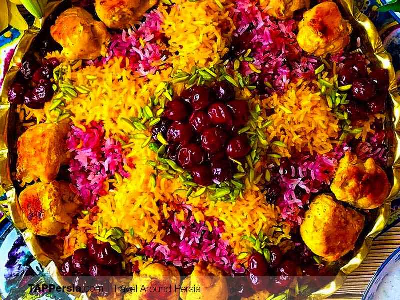 How to Make a Colorful and Tasty Albaloo Polo? | TAPPersia.com