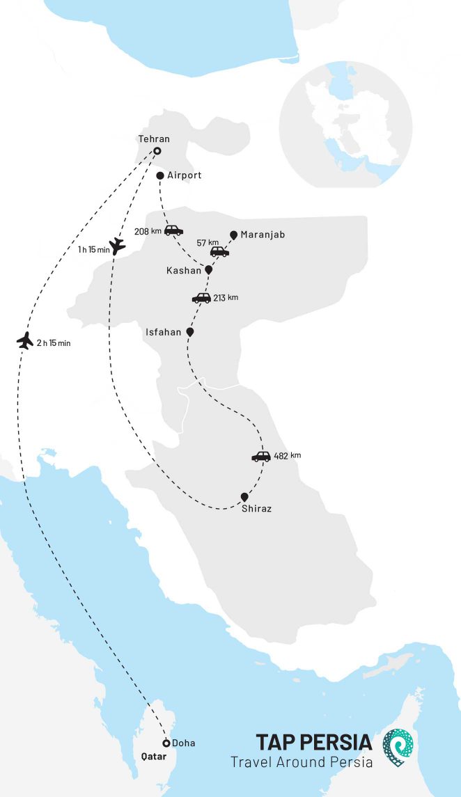 Travel to Qatar and Iran in 11 days | TAP Persia