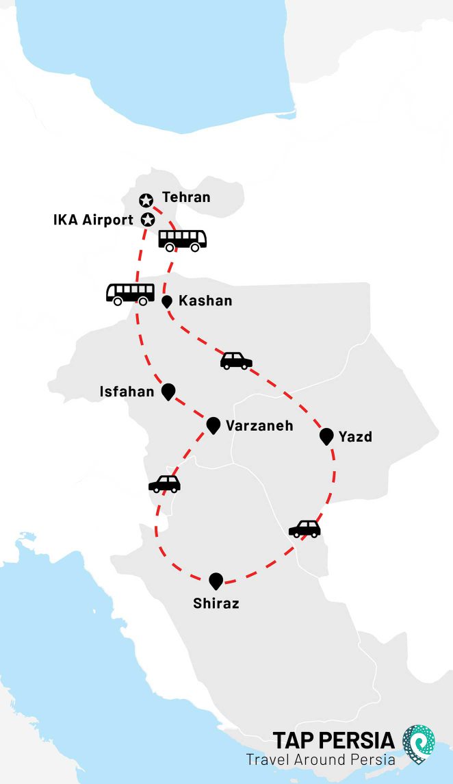 14 Days Best of Iran Tour – Discover Iran in Depth | TAPPersia