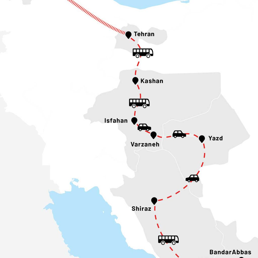 15 Days Adventure Tour – Turkey to Dubai | TAPPersia